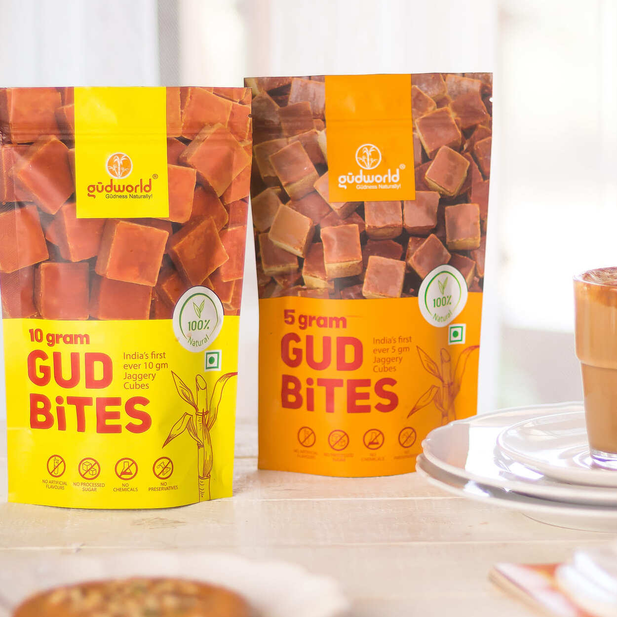 Jaggery Cubes - Buy Natural Gud Bites online - GudWorld – gudworld